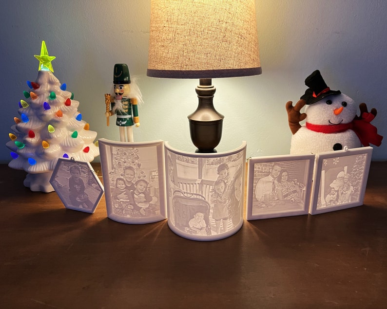 Litofanía personalizada impresa en 3D a partir de sus fotos - Etsy España