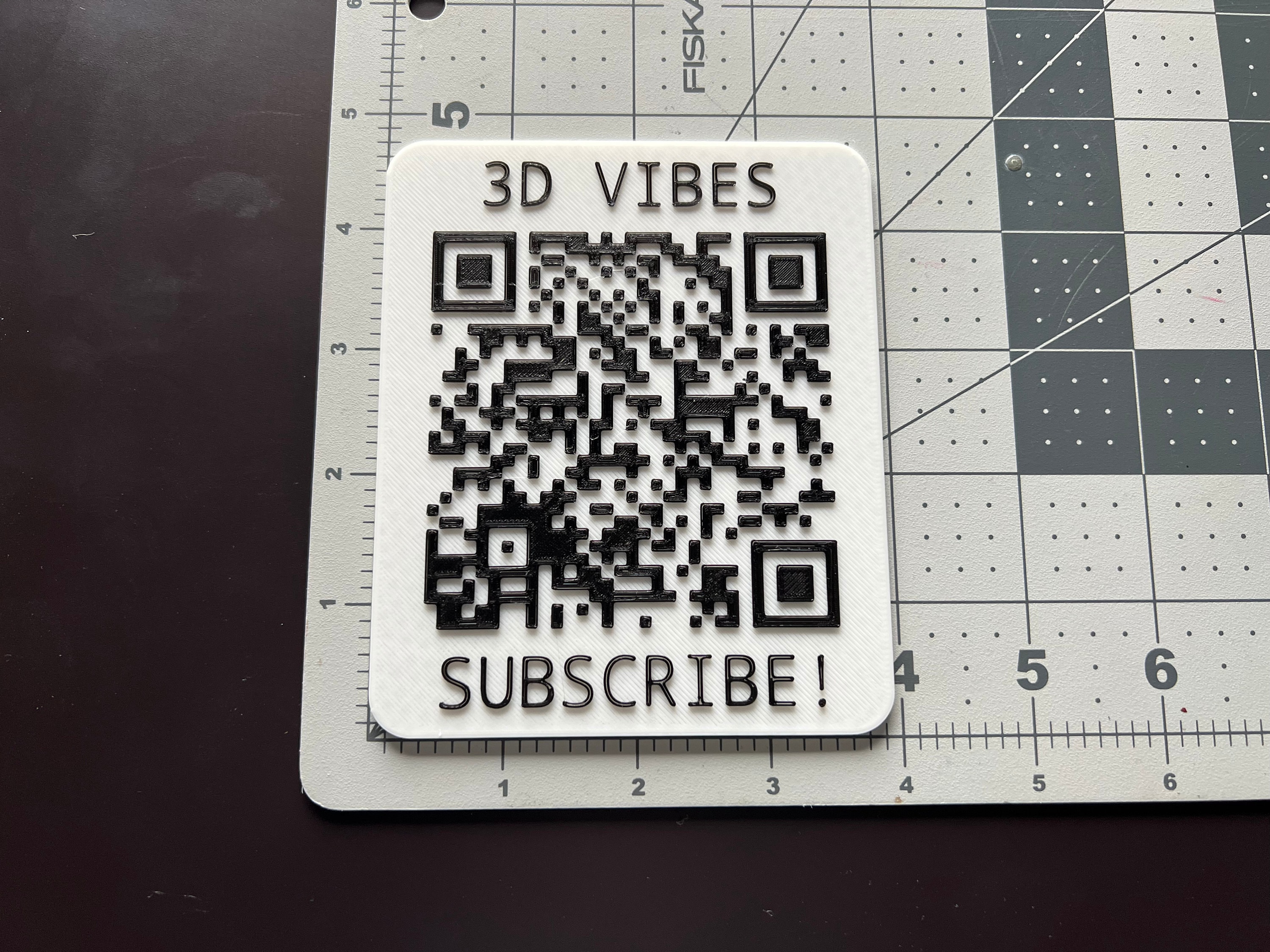Custom 3D Printed QR Code Sign - WIFI Access - URL Link - Etsy