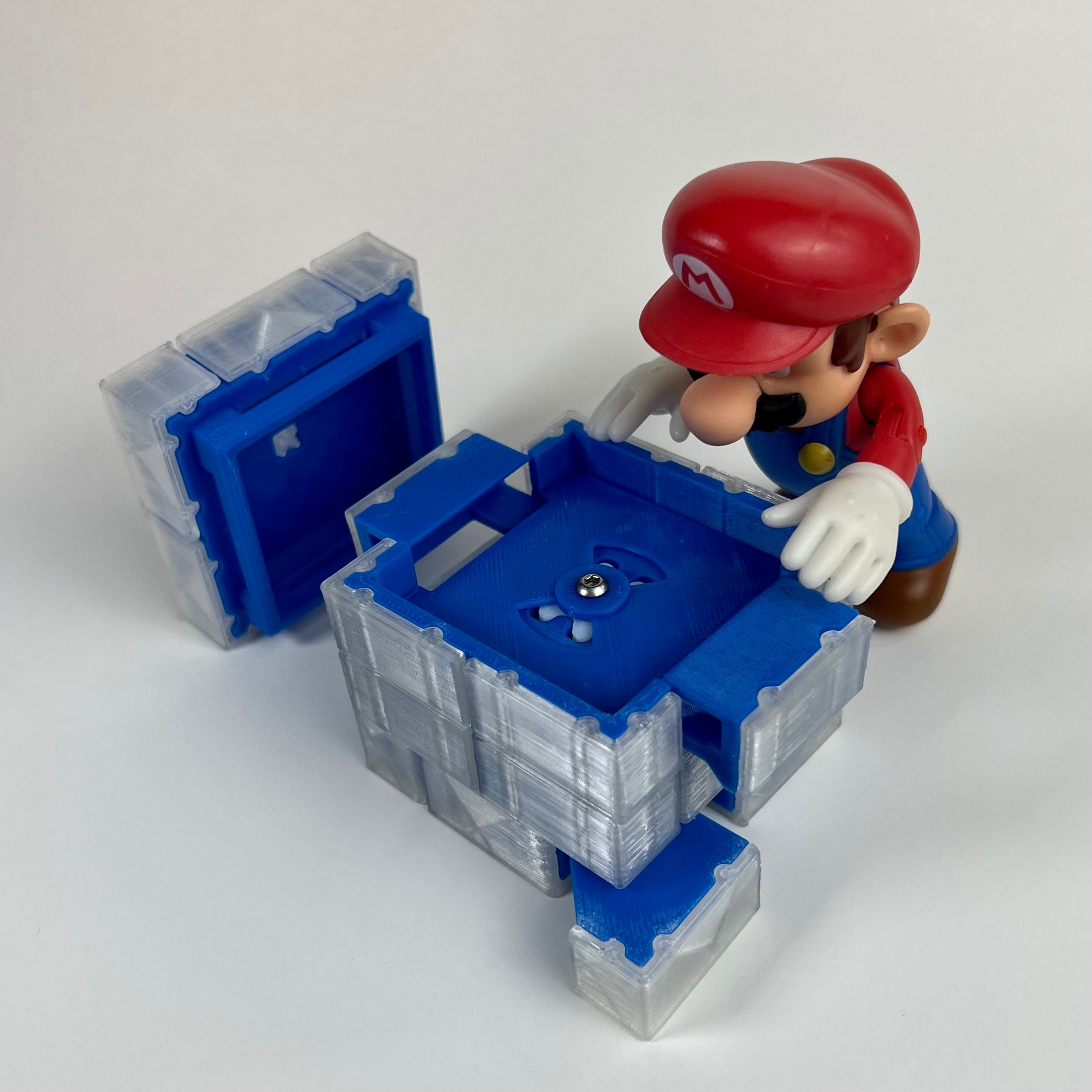 Brick Block Puzzle Box Super Mario - Etsy