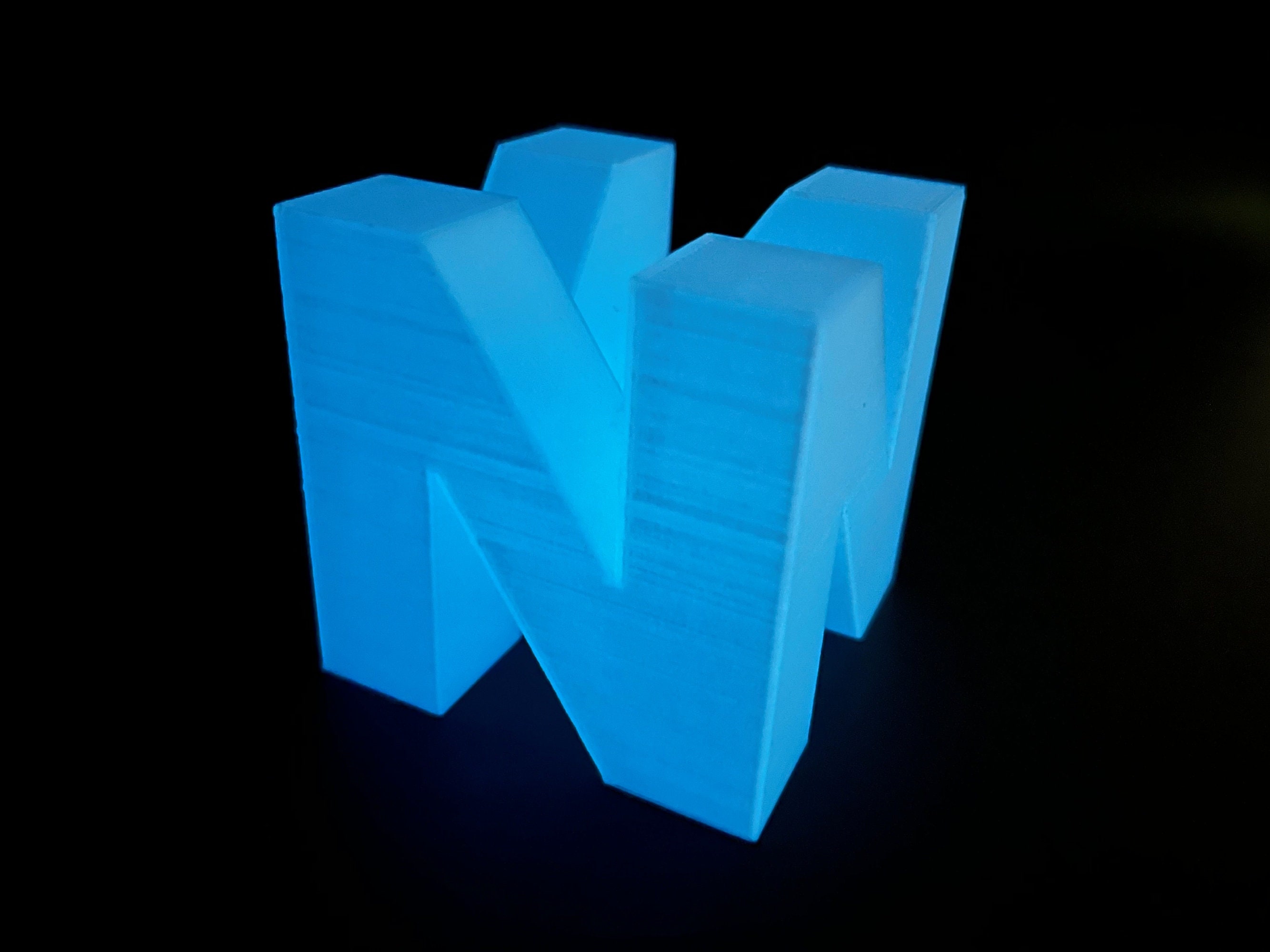 3D Printed Nintendo 64 Logo - N64 Nostalgia Memorabilia - Etsy