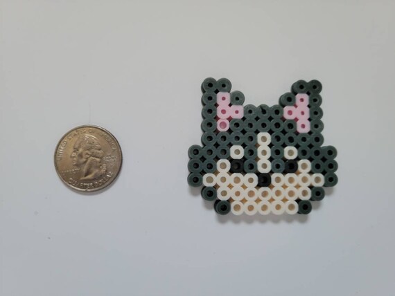 A Cute Husky Made From Perler Beads - Etsy