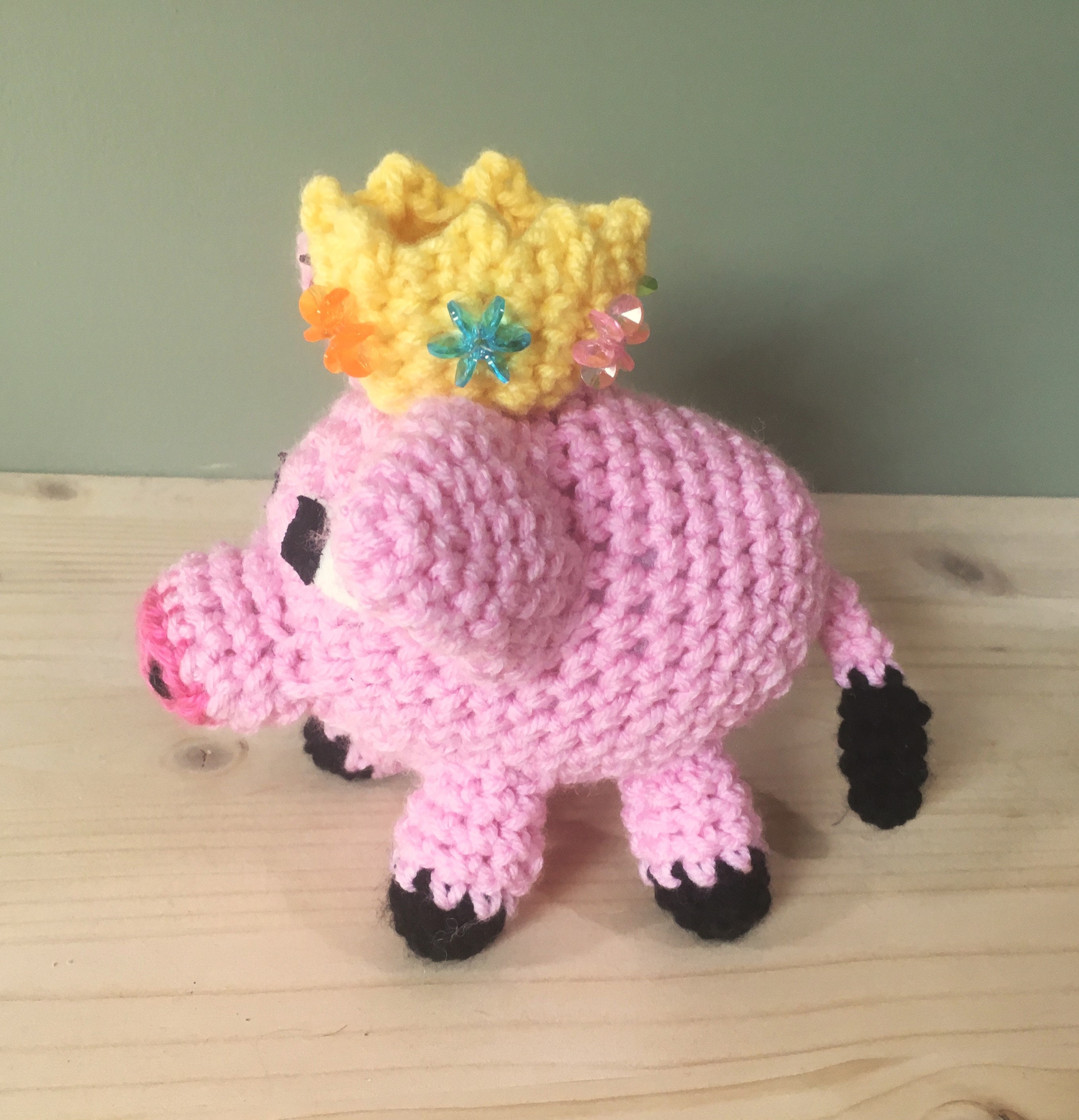 King Ping Crochet Pattern - Pig Amigurumi Pattern - English PDF Digital ...
