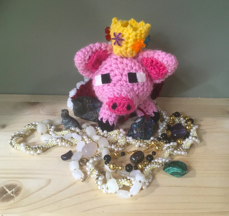 King Ping Crochet Pattern - Pig Amigurumi Pattern - English PDF Digital ...
