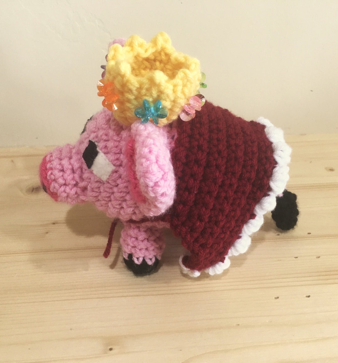King Ping Crochet Pattern - Pig Amigurumi Pattern - English PDF Digital ...