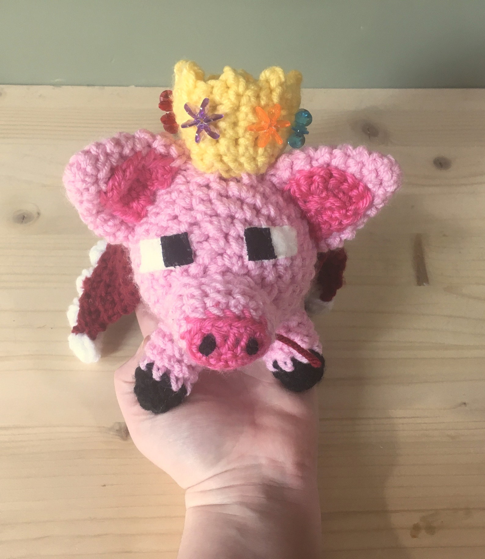King Ping Crochet Pattern - Pig Amigurumi Pattern - English PDF Digital ...