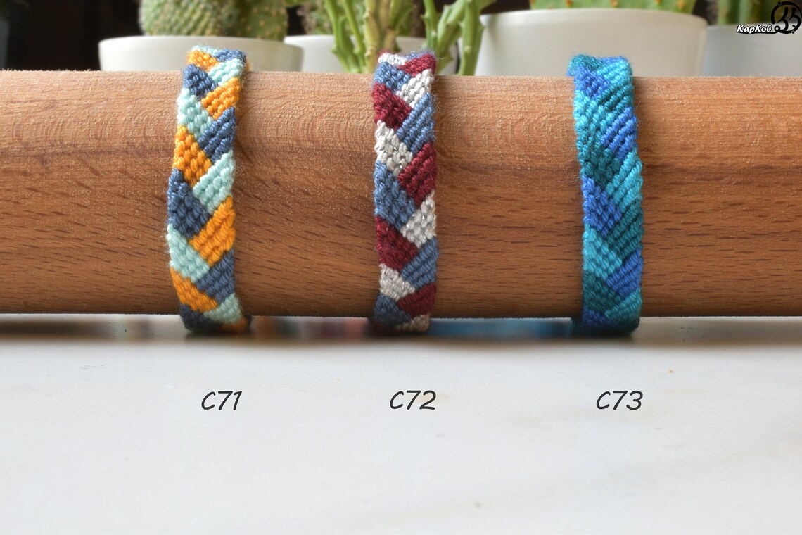 Friendship Bracelet-handmade for Wrist or Anklets braided - Etsy