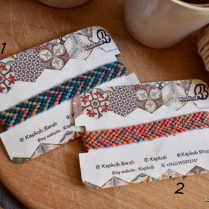 Multi Colored Thread Friendship Bracelet-handmade for Wrist or - Etsy