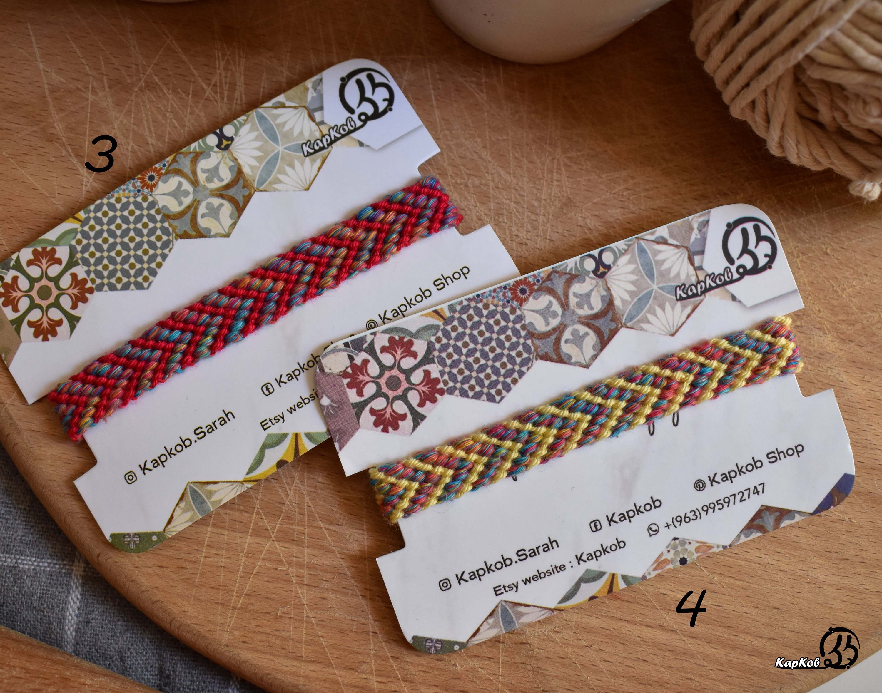 Multi Colored Thread Friendship Bracelet-handmade for Wrist or - Etsy