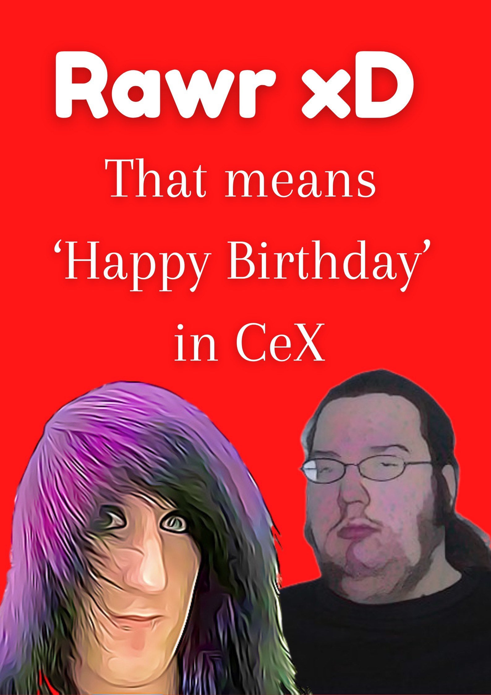 Cex Worker Meme Birthday Card Funny Birthday Card Offensive | Etsy