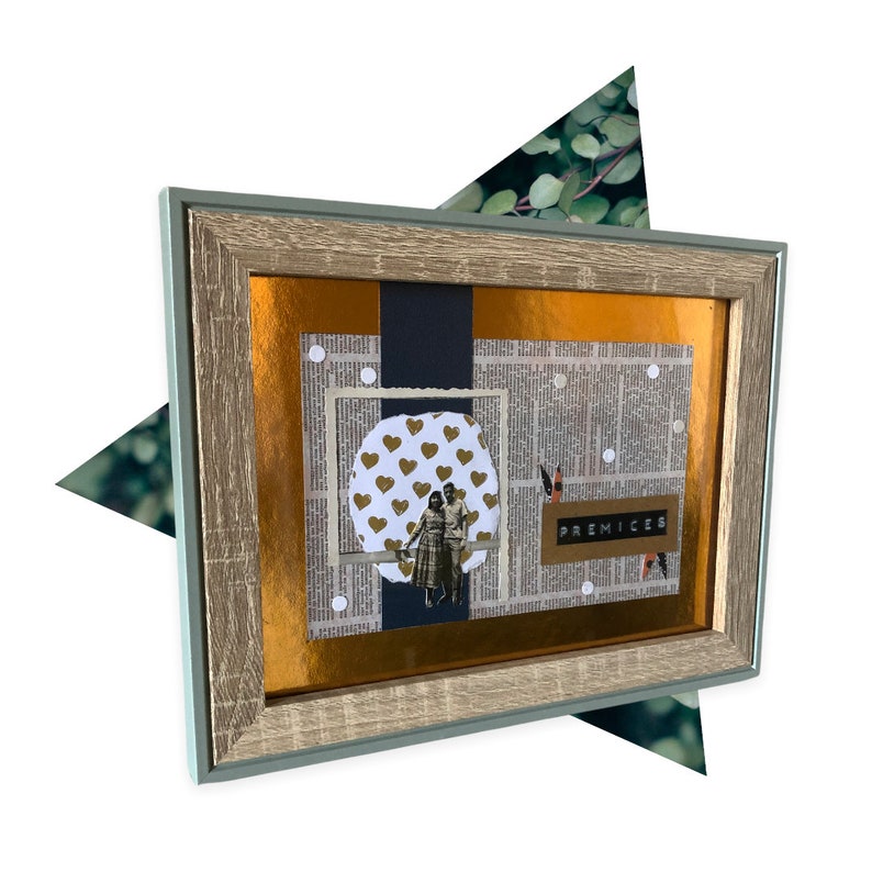 Old Photo Collage / Art Collage / Retro Deco / Retro Photo / - Etsy