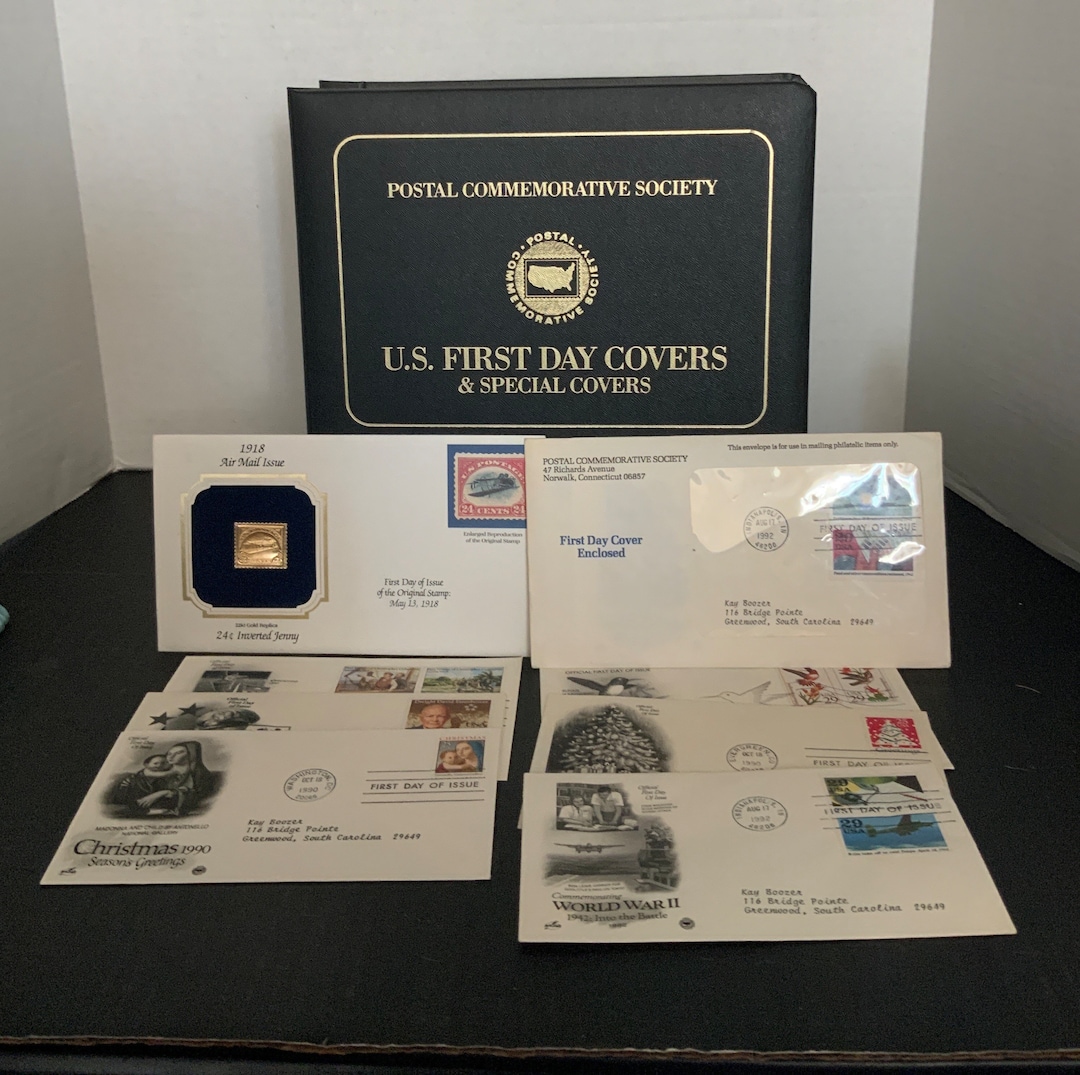 U.S. First Day Covers & Special Covers includes 73 Pages - Etsy