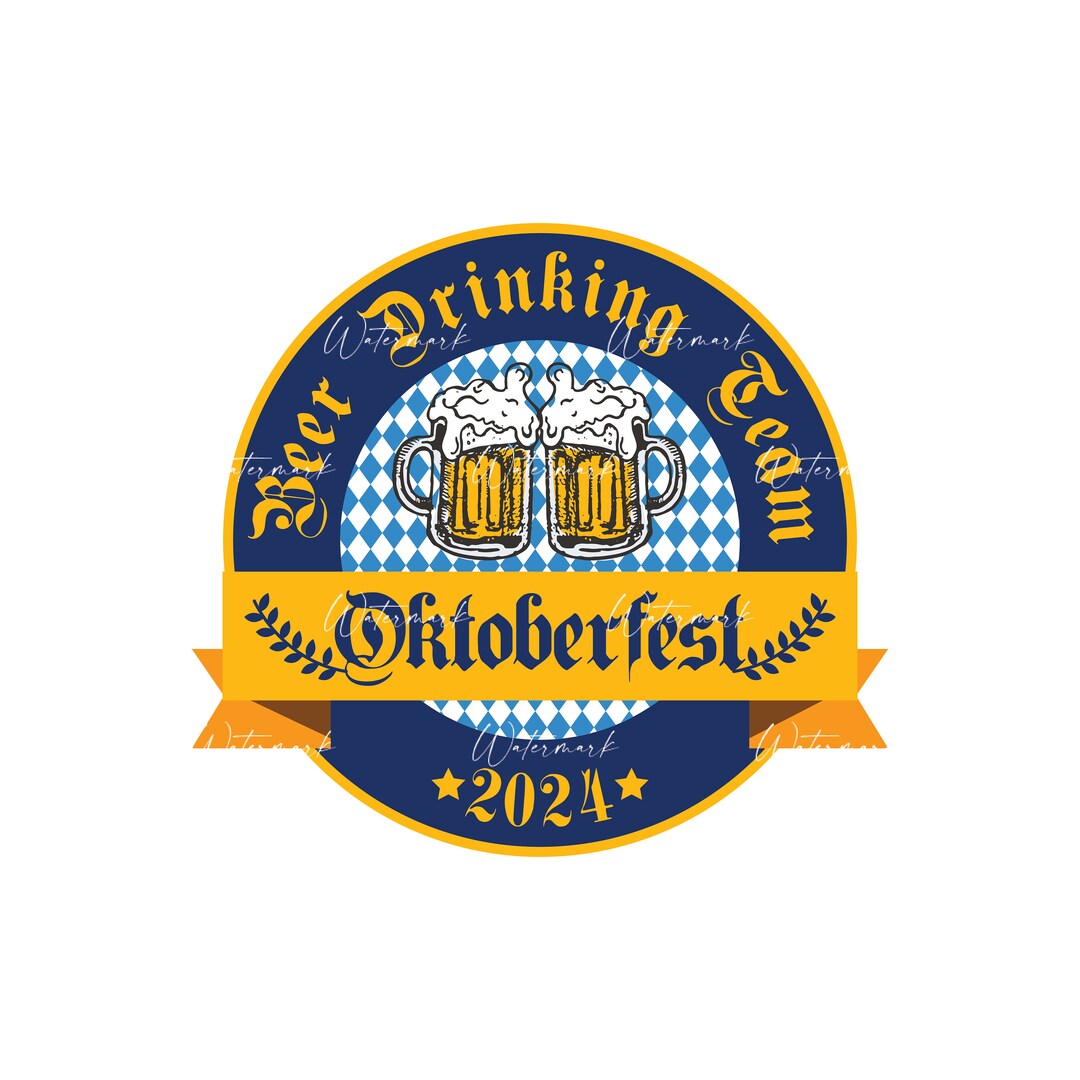 Oktoberfest 2024 Stein Logo / Beer Drinking Team. Instant Download. - Etsy