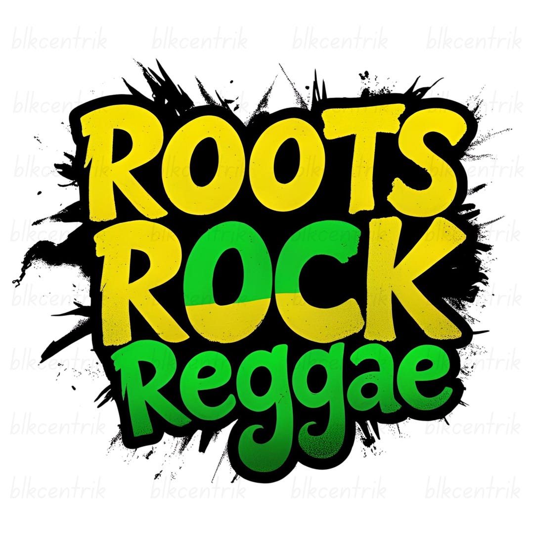 Roots Rock Reggae Png for Caribbean Festival T-shirt Design, West ...
