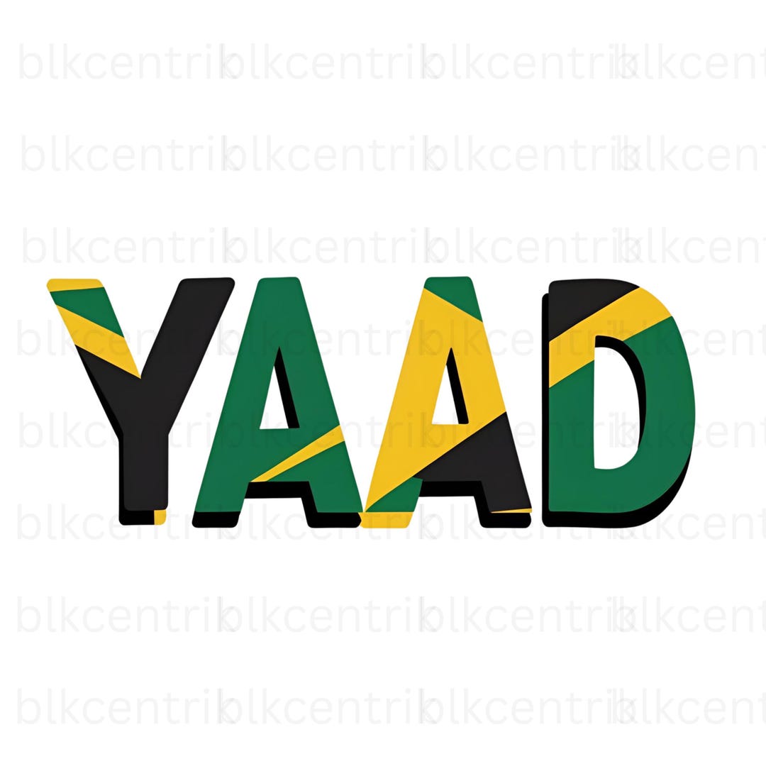 Yaad Jamaican Flag PNG, Caribbean Festival T-shirt Design (digital ...