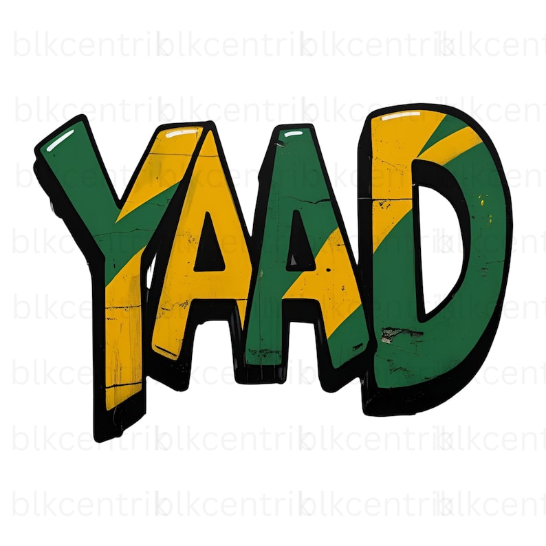 Yaad Jamaican Pride PNG, Caribbean Festival Design (digital Download ...