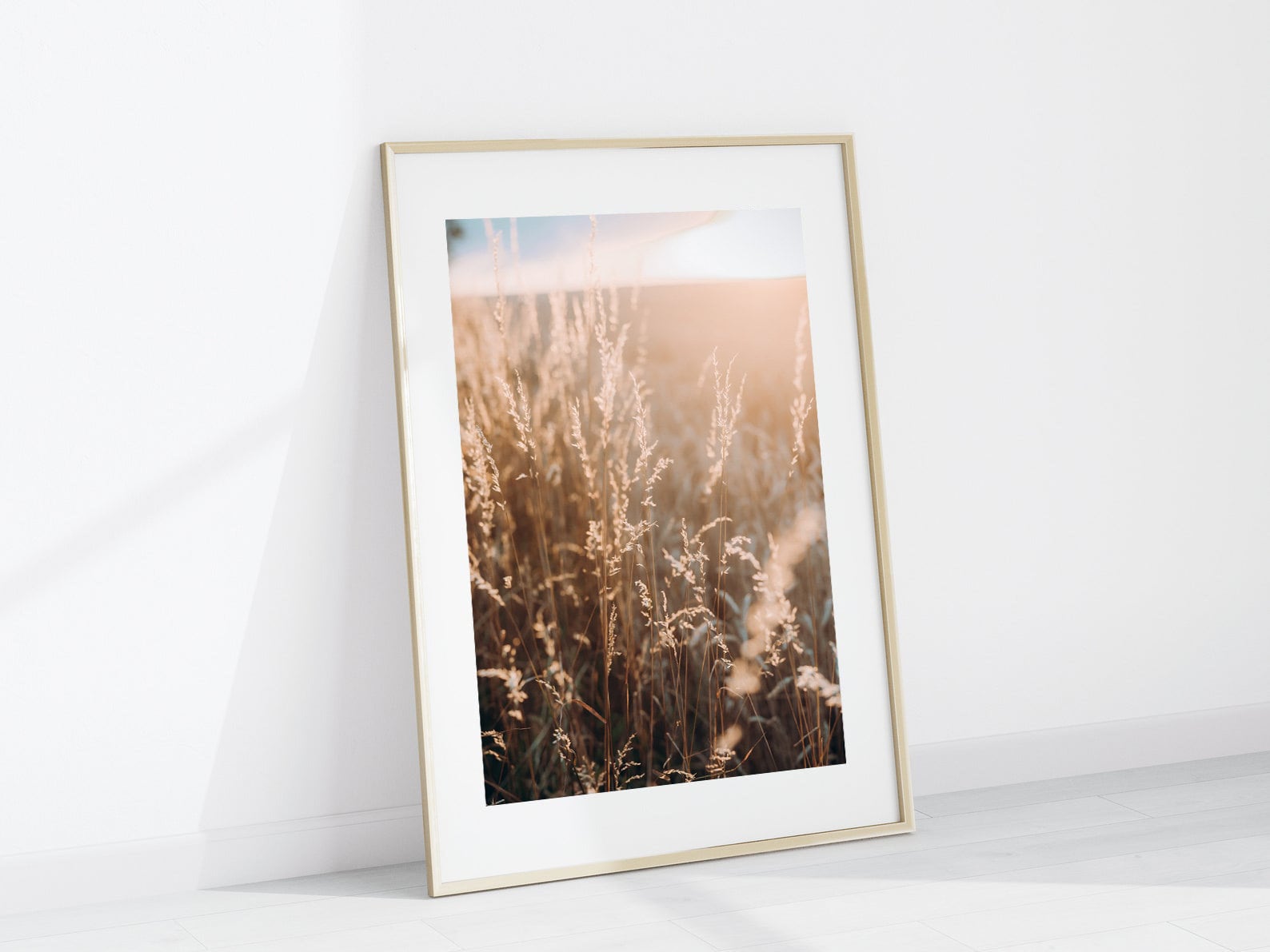 Dried Grass Print, Farmhouse Pampas Grass Print, Wild Grass Print ...