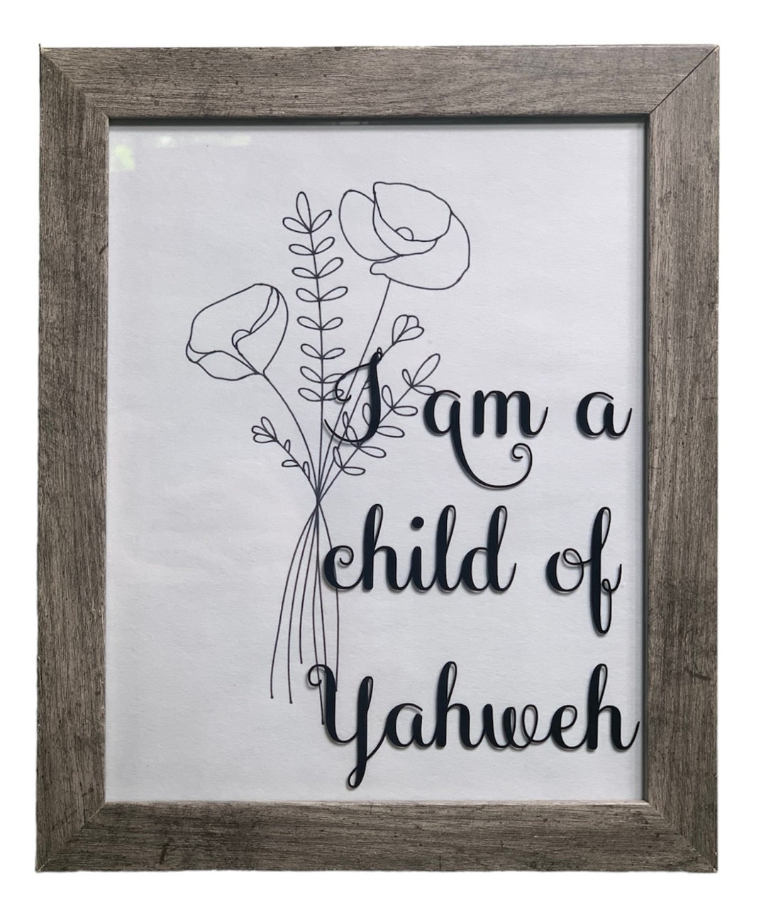 I Am a Child of Yahweh Picture - Etsy