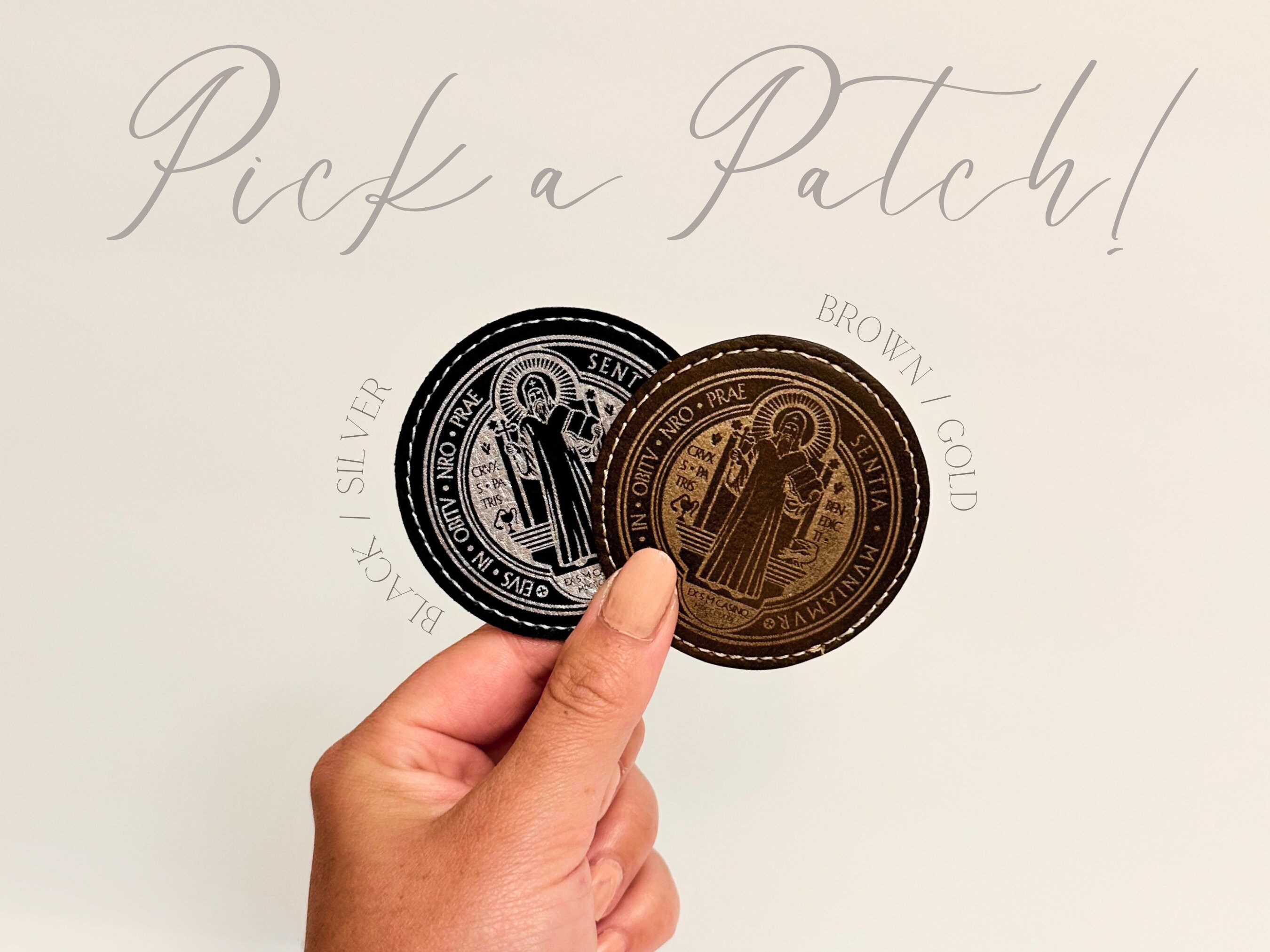 St. Benedict Hat/ St. Benedict Medal/ Catholic Hat for Men/ Catholic ...