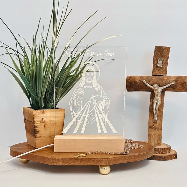 Catholic Night Light - Etsy