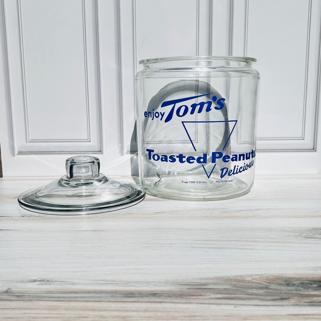 MCM Tom's Peanut Jar and Lid - Etsy