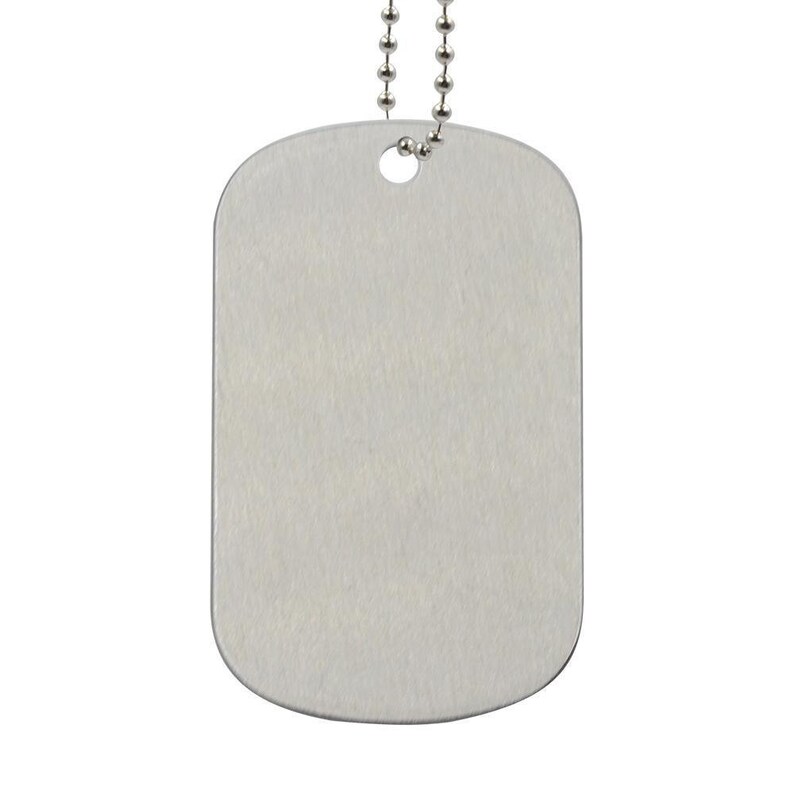 Blank Double Sided Sublimation Dog Tag - Etsy