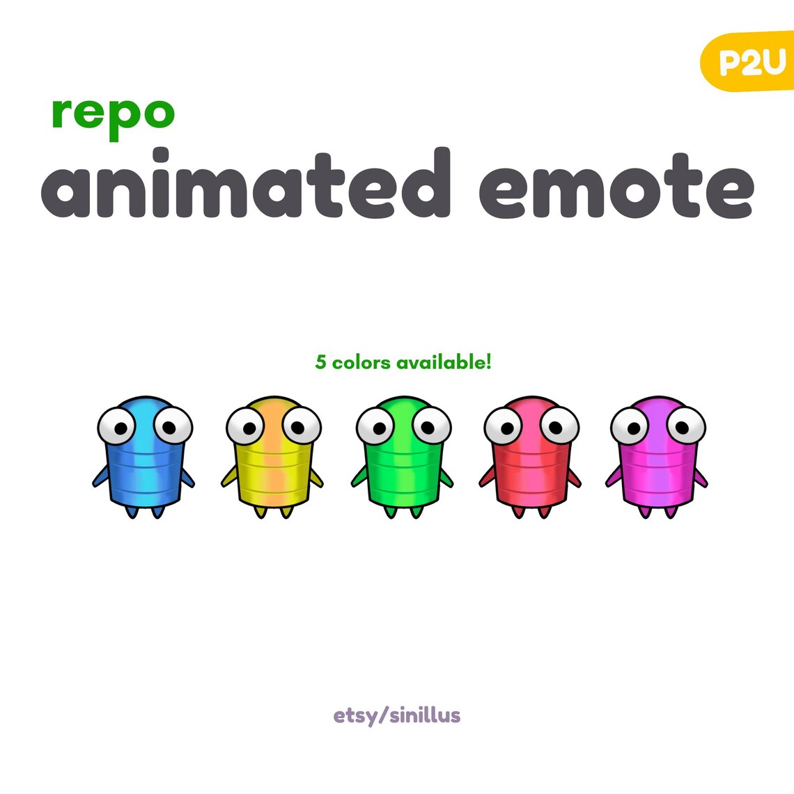 ANIMATED Repo Emote / Twitch Emotes / Spooky Emoji/discord / Youtube ...