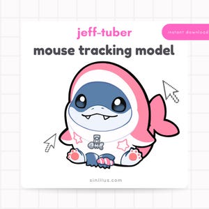 Jeff Marvel Rivals Vtuber / Mouse Tracking Model / Youtube / Obs ...