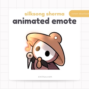 Animated Silksong Sherma Emote : Twitch / Discord / Youtube (digital ...