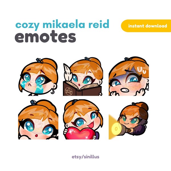 Dbd Mikaela Emote - Etsy