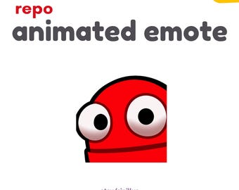 ANIMATED Repo Side Eye Emote / Twitch Emotes / Spooky Emoji/discord ...