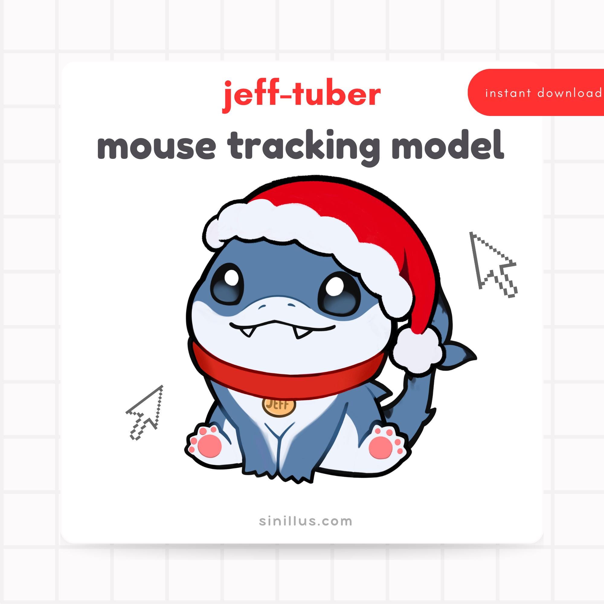 Jeff Marvel Rivals Vtuber / Mouse Tracking Model / Youtube / Obs ...