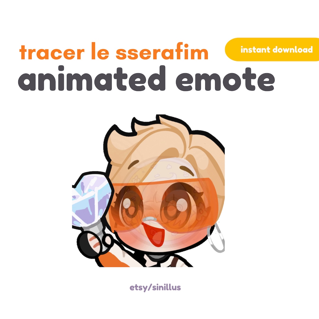 ANIMATED Tracer Emote / Twitch Emotes Pack / Emoji /discord / Youtube ...