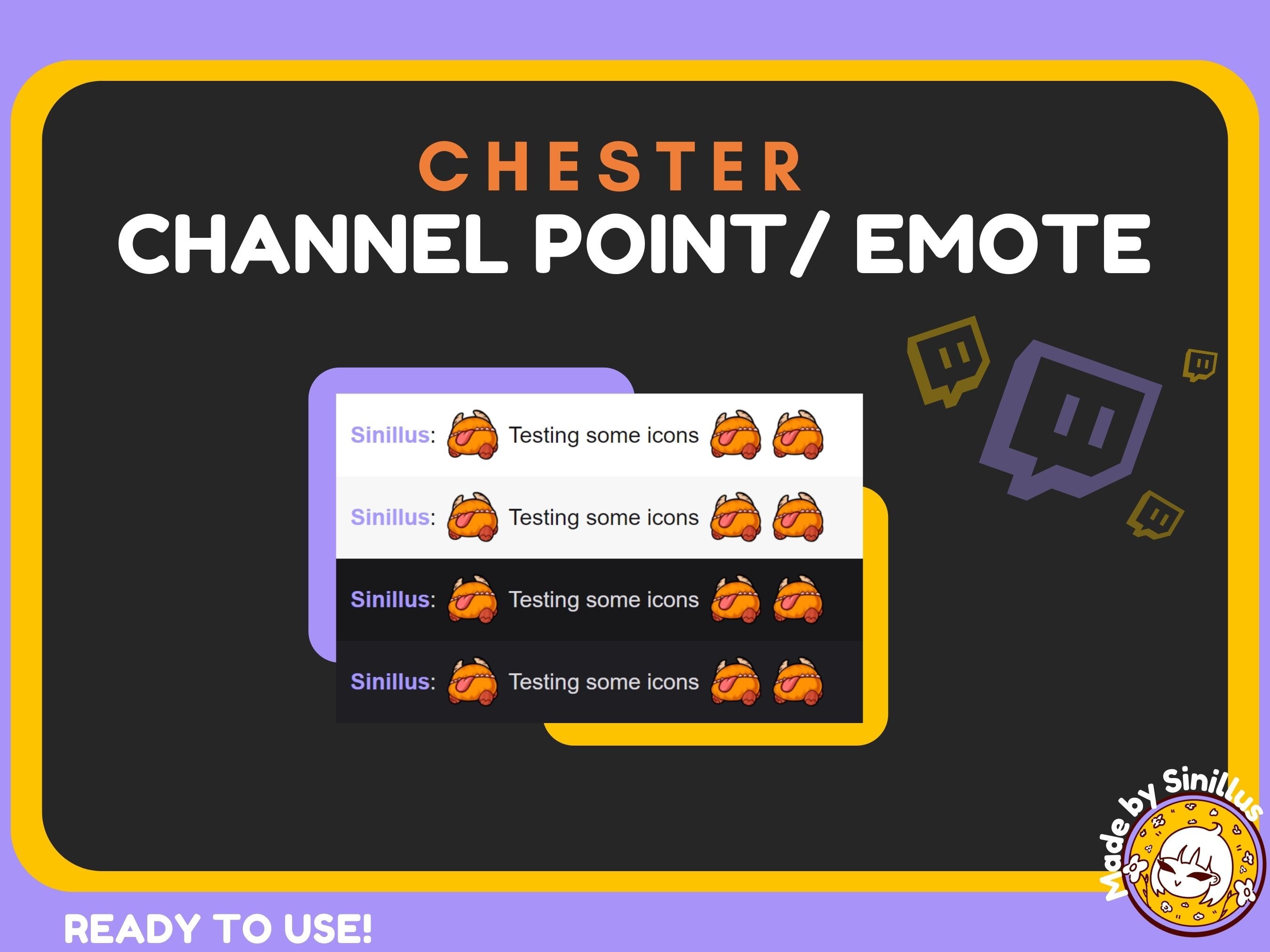 Don't Starve Chester Emote / Twitch Channel Points / Emoji / Discord ...