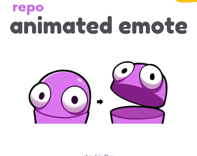 ANIMATED Repo Emote / Twitch Emotes / Spooky Emoji/discord / Youtube ...