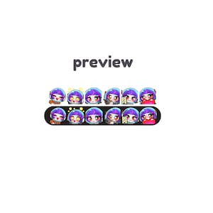 Juno Overwatch Emote Set/twitch Emote Pack /discord / Youtube / Emote ...