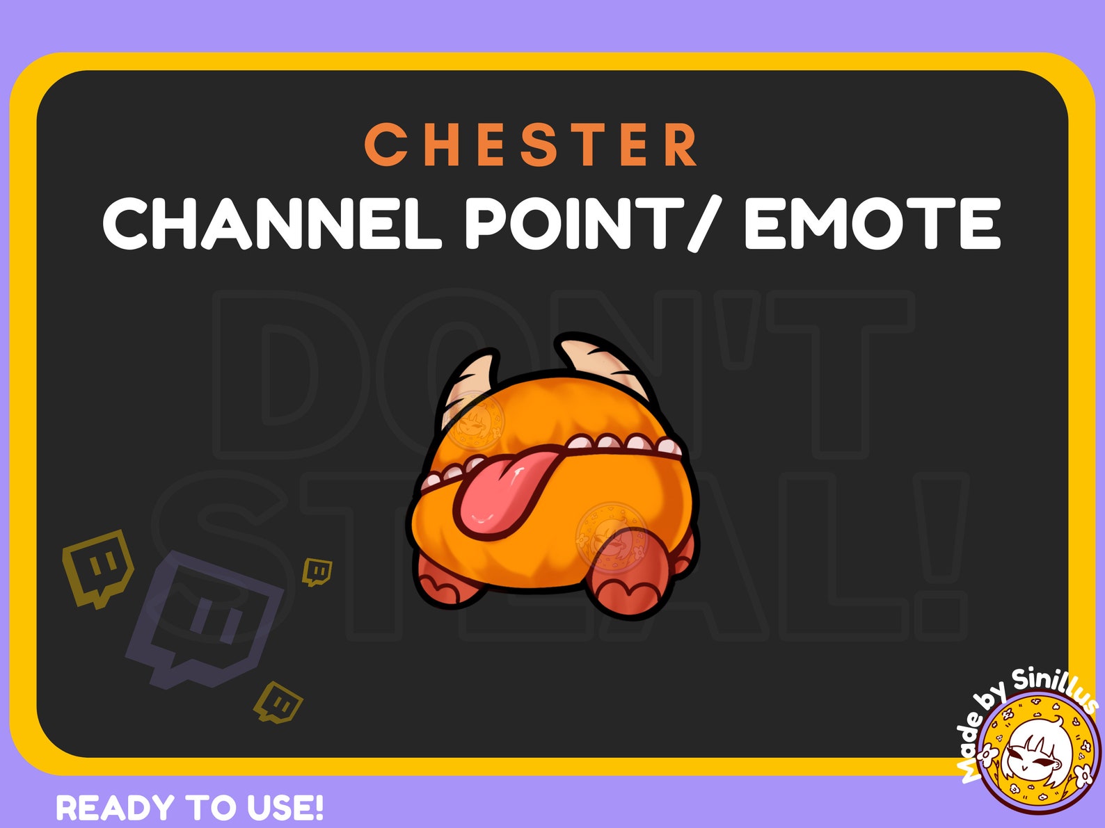 Don't Starve Chester Emote / Twitch Channel Points / Emoji - Etsy