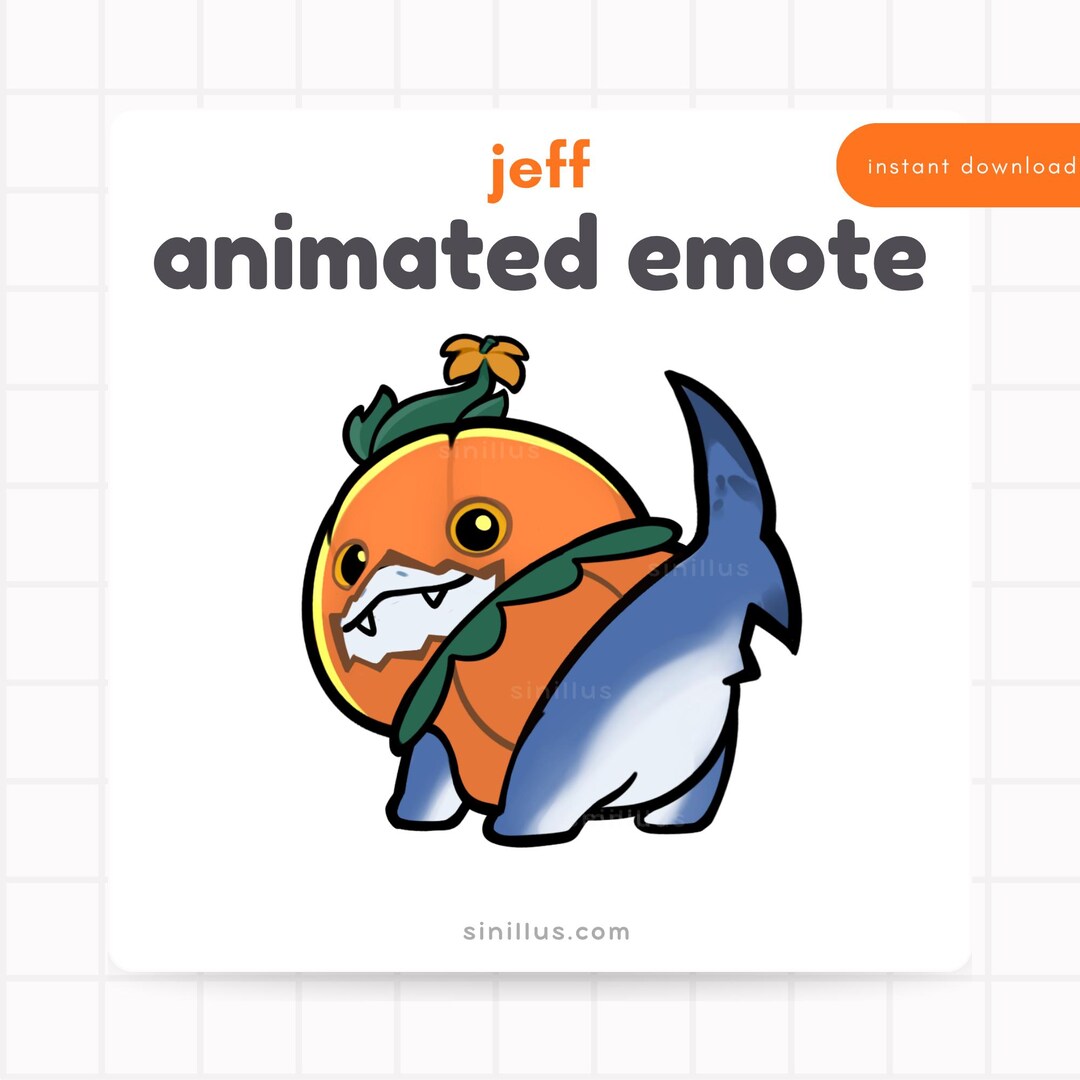 ANIMATED Marvel Rivals JEFF Emote / Twitch Emotes / Emoji /discord ...