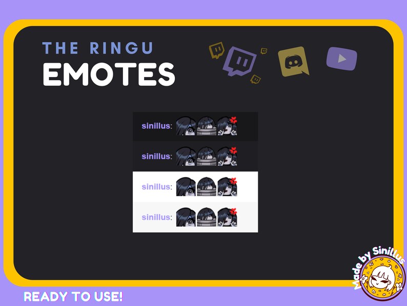 Sadako / the Ringu / Onyro Emote Set / Twitch Emotes Pack / | Etsy Canada