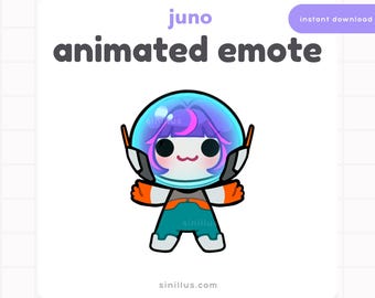 Animated Juno Chibi Emote: Twitch/discord/youtube (digital Download) - Etsy