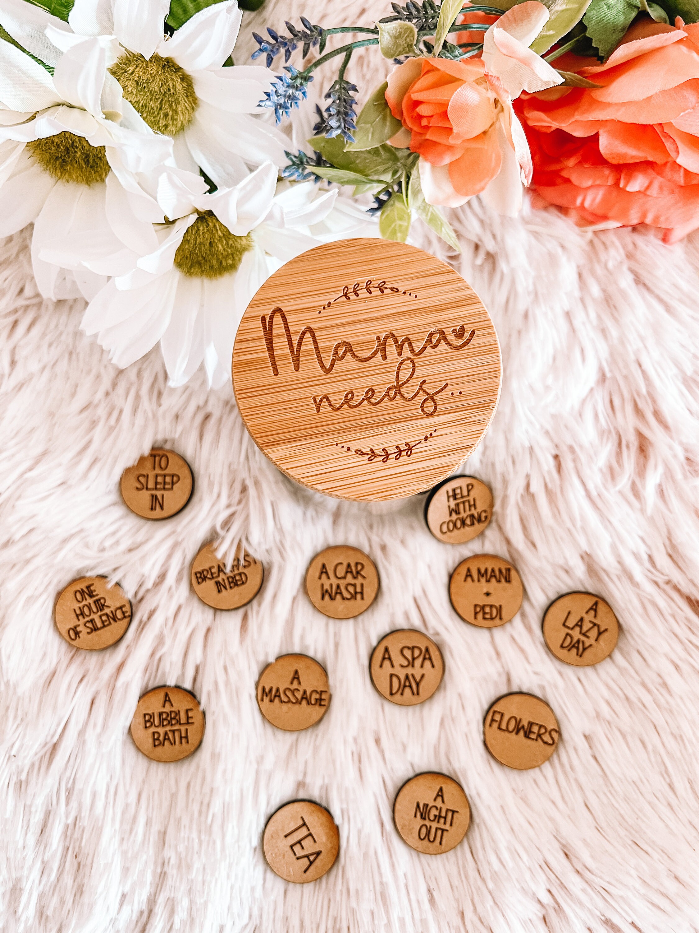 Mother's Day Jar Mom Tokens Mothers Day Gift Mama Needs Jar Gift for ...