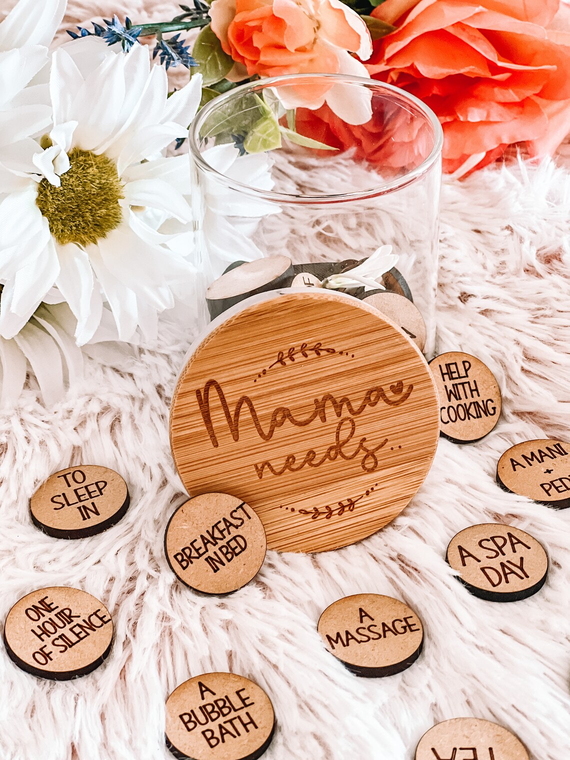 Mother's Day Jar Mom Tokens Mothers Day Gift Mama Needs Jar Gift for ...