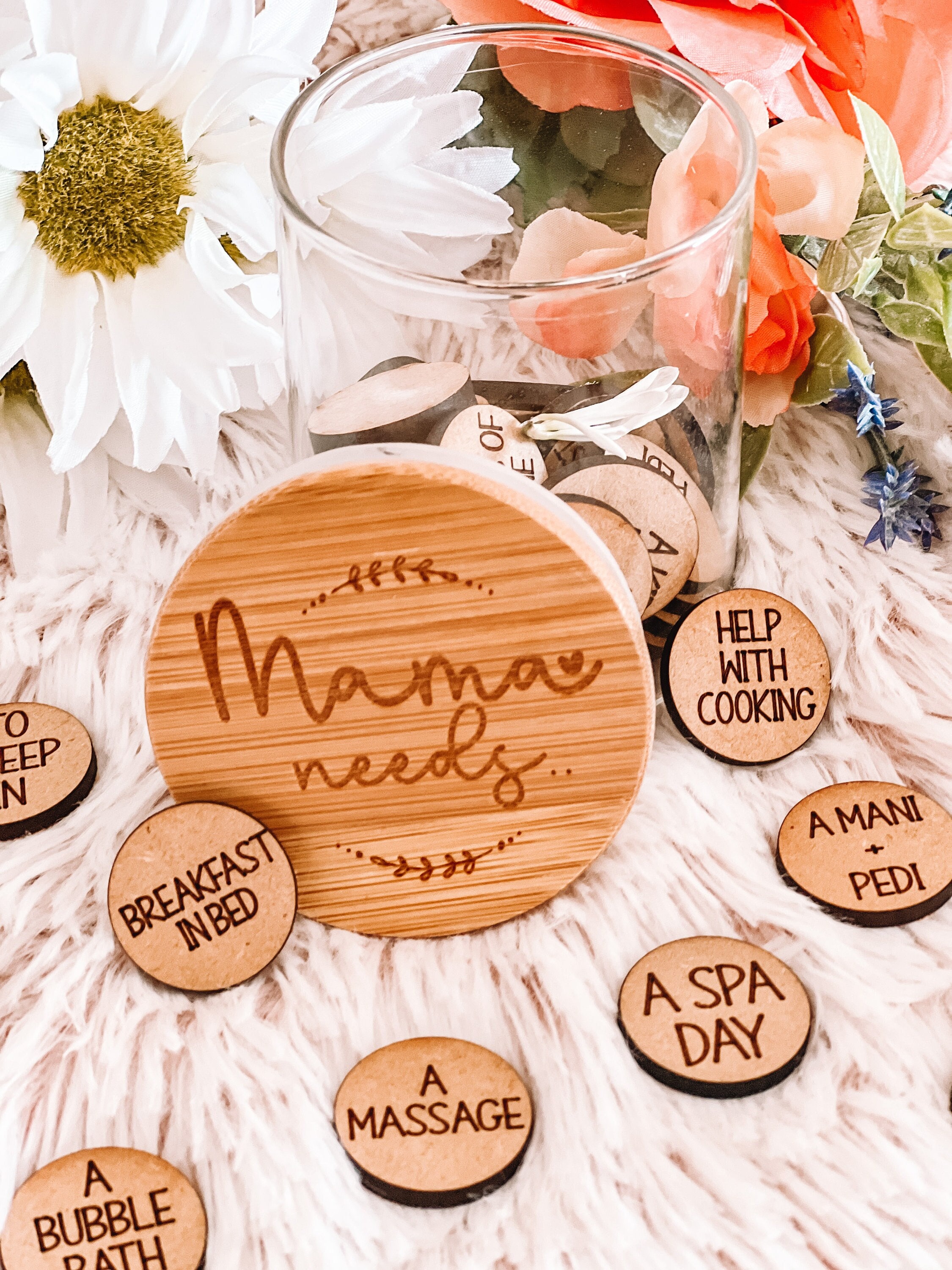 Mother's Day Jar Mom Tokens Mothers Day Gift Mama Needs Jar Gift for ...