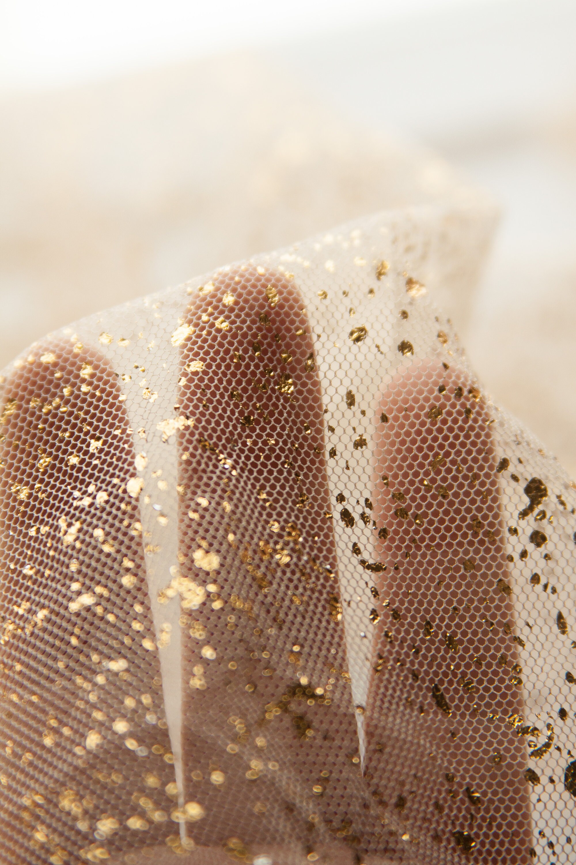 Gold Splatter Tulle Fabric, Soft Sheer Mesh - Etsy