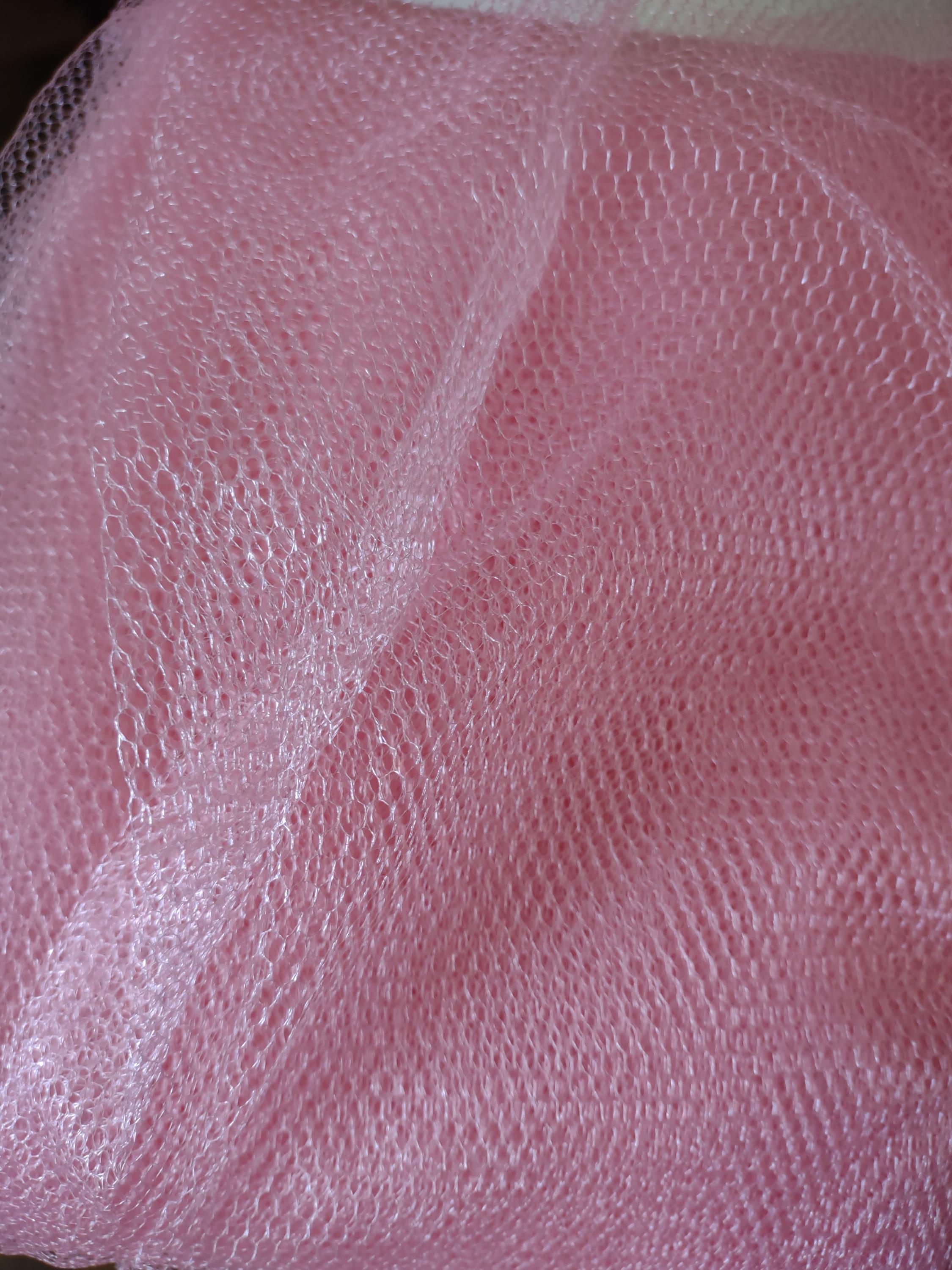 Soft Baby Pink Bobbinet Netting Fabric, Crinoline Underskirt Petticoat ...