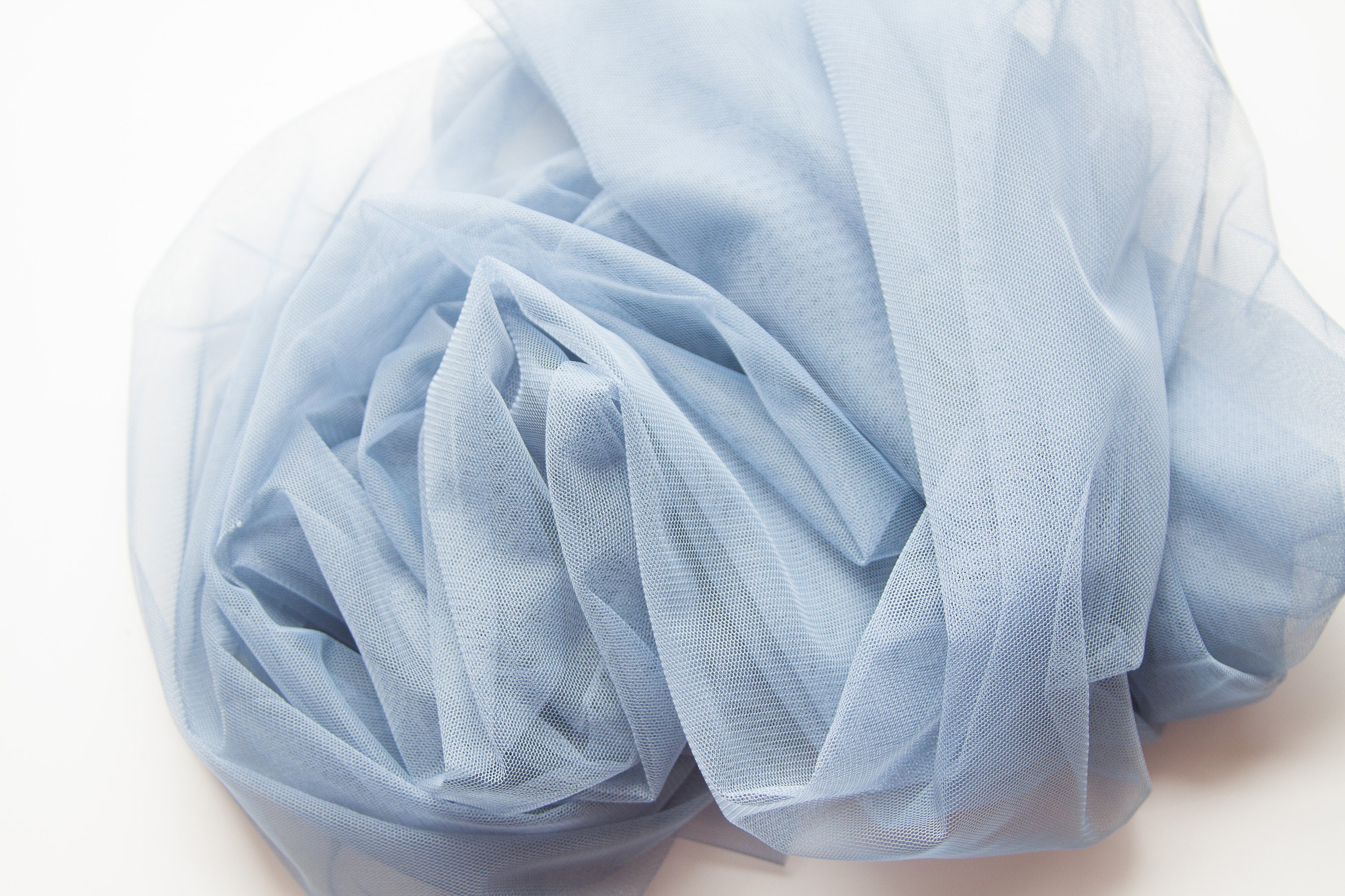 Stone Blue Fabric Dusty Blue Tulle Pale Blue Dark Baby Blue - Etsy