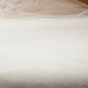 White Bobbinet Netting, Crinoline Fabric, Underskirt Fabrics, Petticoat ...