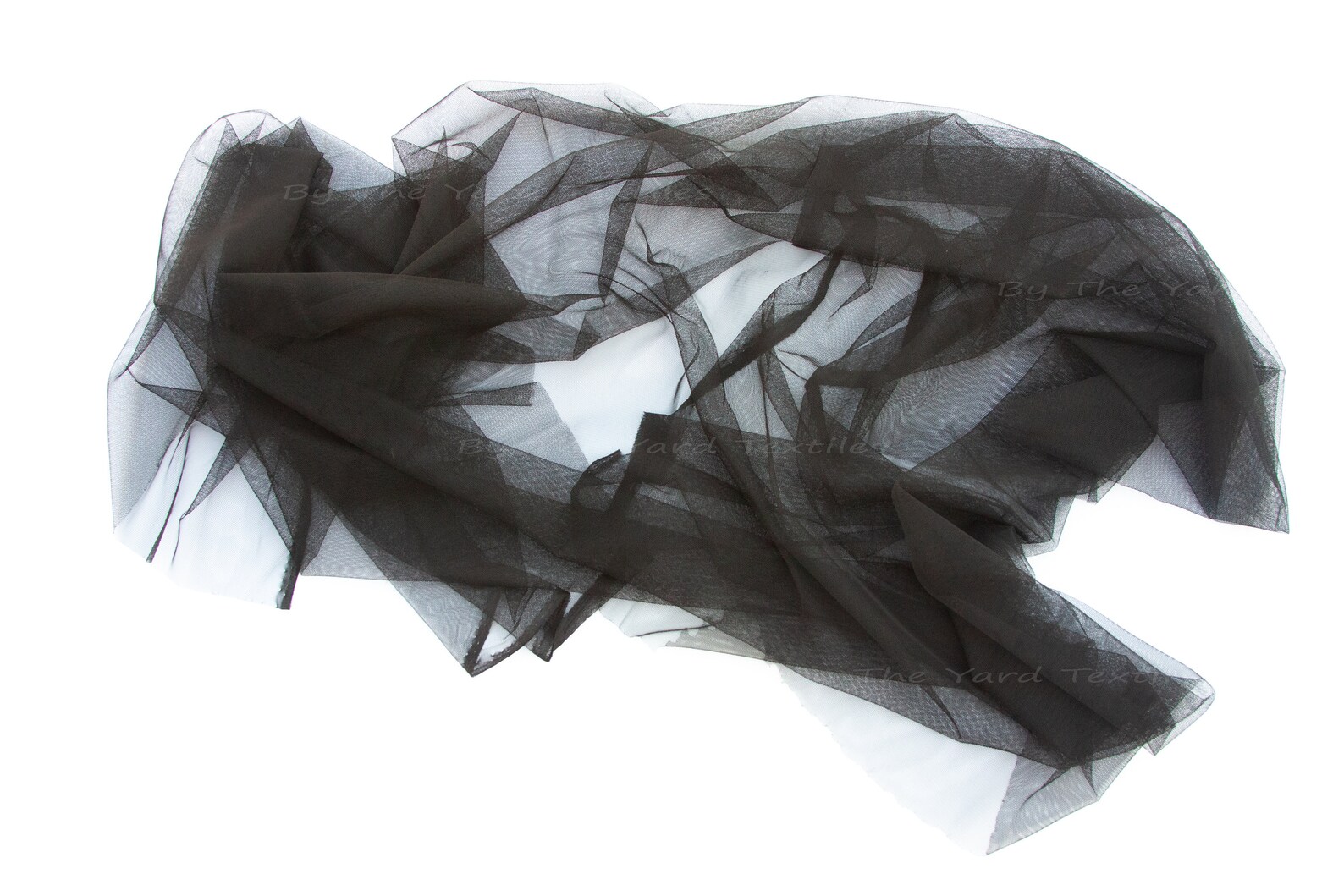 Sheer Black Fabric, Black Soft Fabric, Black Tulle, Wide Stretch Tulle ...