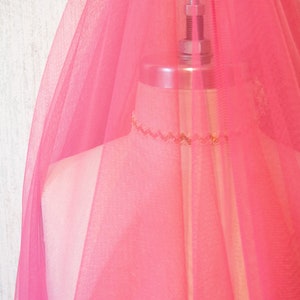 Neon Pink Tulle Fabric, Soft Mesh, Tutu Material - Etsy