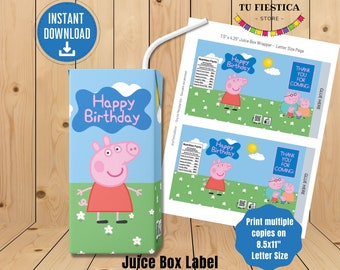 Juice Box Wrapper | Etsy
