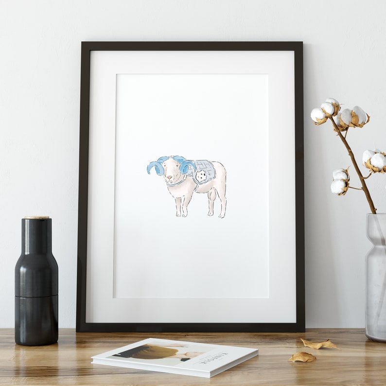 Ramses, UNC chapel Hill Printable Wall Art, Poster, Decor Instant ...